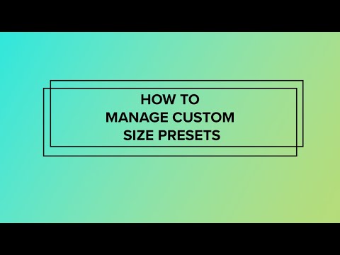 JPEGmini Tutorial: How To Manage Custom Resizing Presets