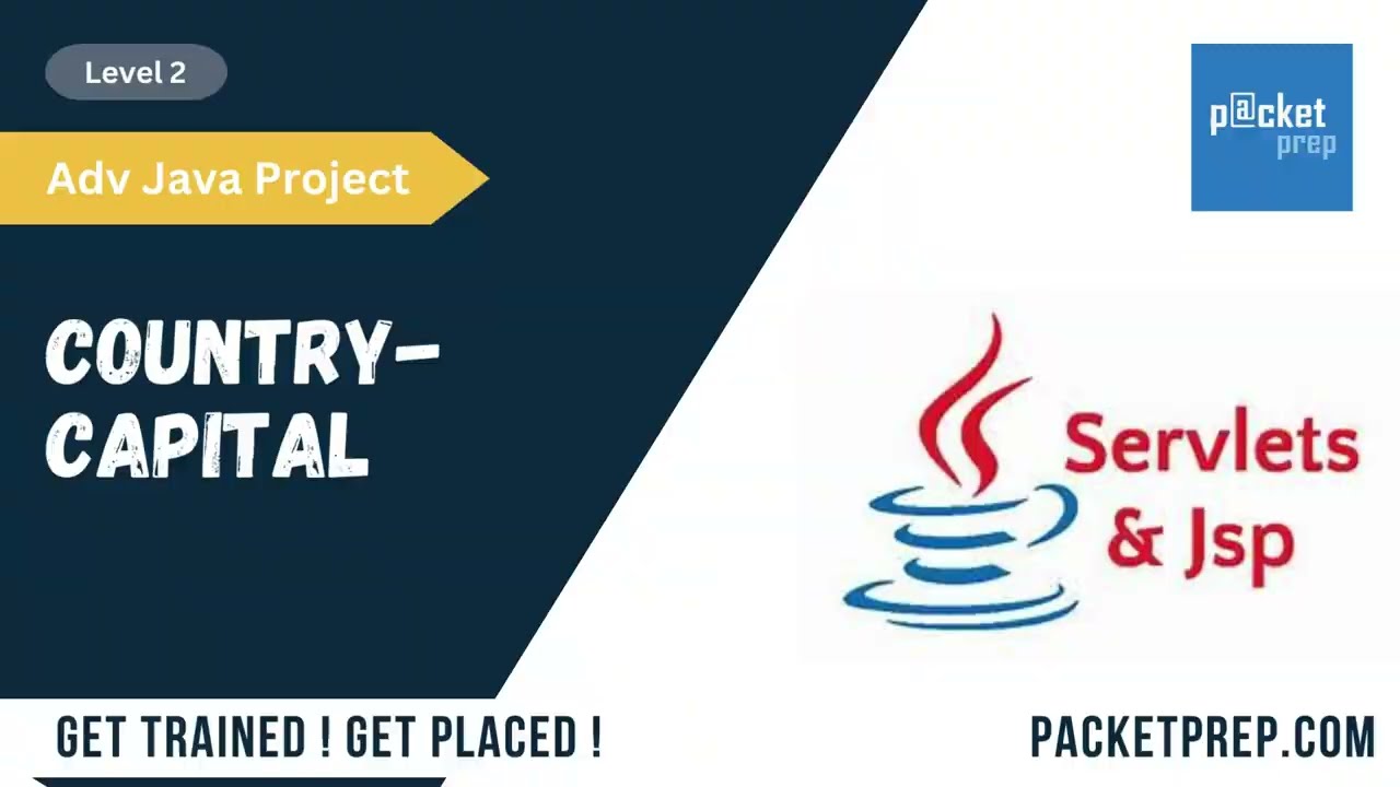 L2 Country Capital Dynamic web application using Servlets Part1
