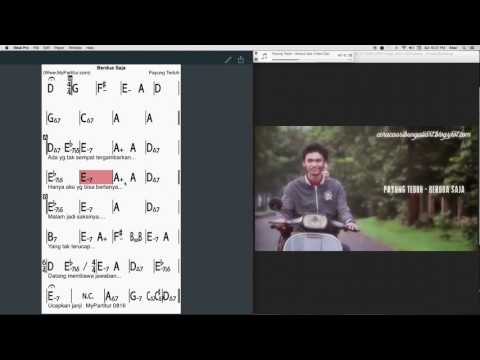 Berdua Saja Chords at MyPartitur