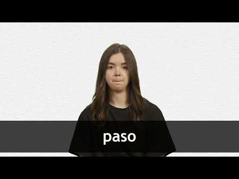 English Translation of “PASO” | Collins Spanish-English Dictionary