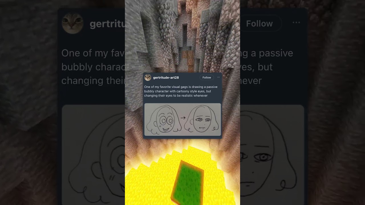 👀 Cartoon Eyes… Suddenly Real