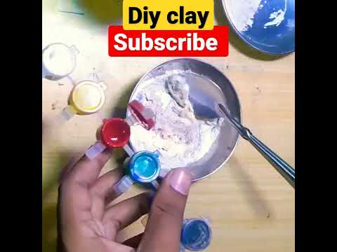 How to make clay | clay kaise banaye | #shorts#youtubeshort#viral#trending