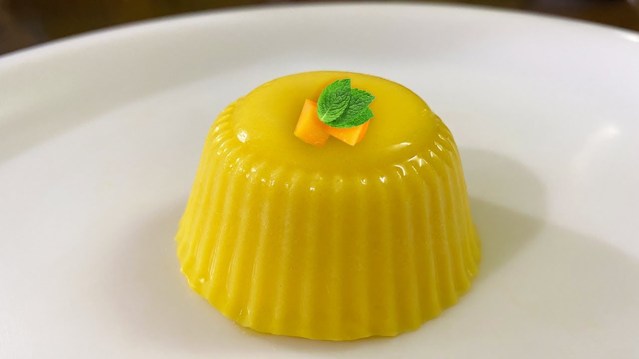Mango Pudding Recipe | No Gelatin, No Agar-Agar, No Bake | Easy Mango Dessert