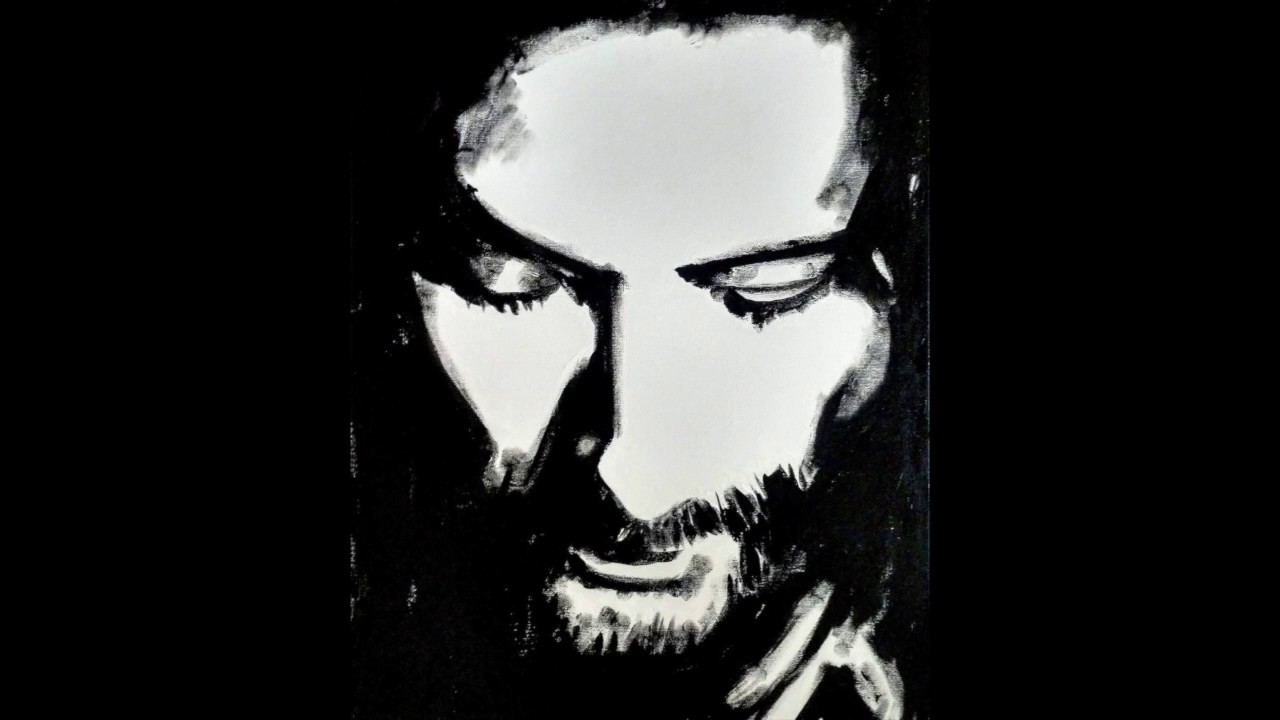 Speed Painting of Jesus in 4 minutes!