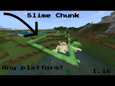 Easiest way to find slime chunks in 1.16 Works on Bedrock and Java!