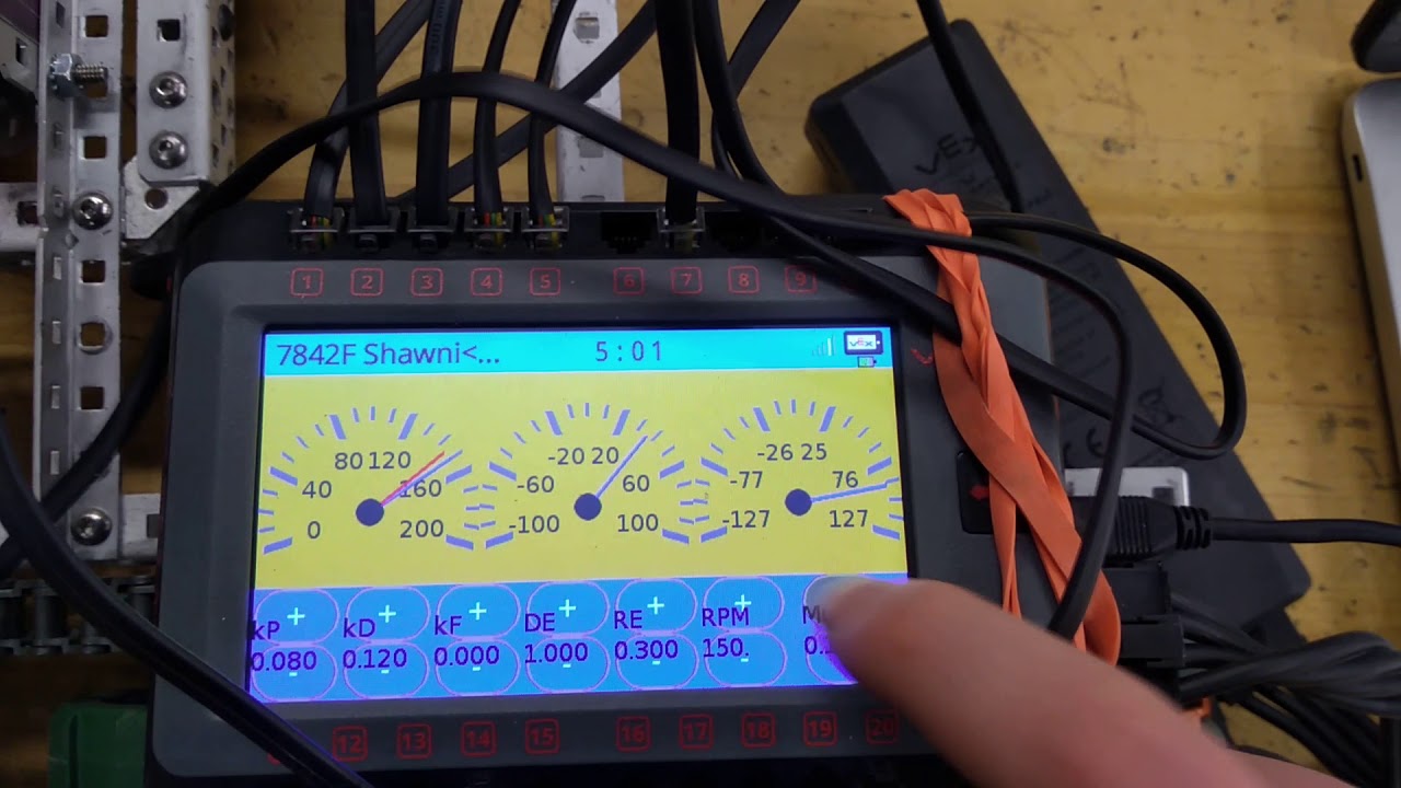 7842F 2018-19 Robot Showcase - Flywheel Control, Odometry, Engineering Journals & More - VEX ...