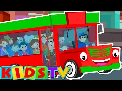 “Wheels On The Bus Go Round And Round” Popular Nursery Rhymes By Kids Tv – Kids TV