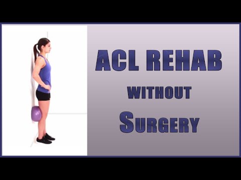 Knee Exercises for ACL Injuries | Rehab without Surgery OR Prepare for Surgery