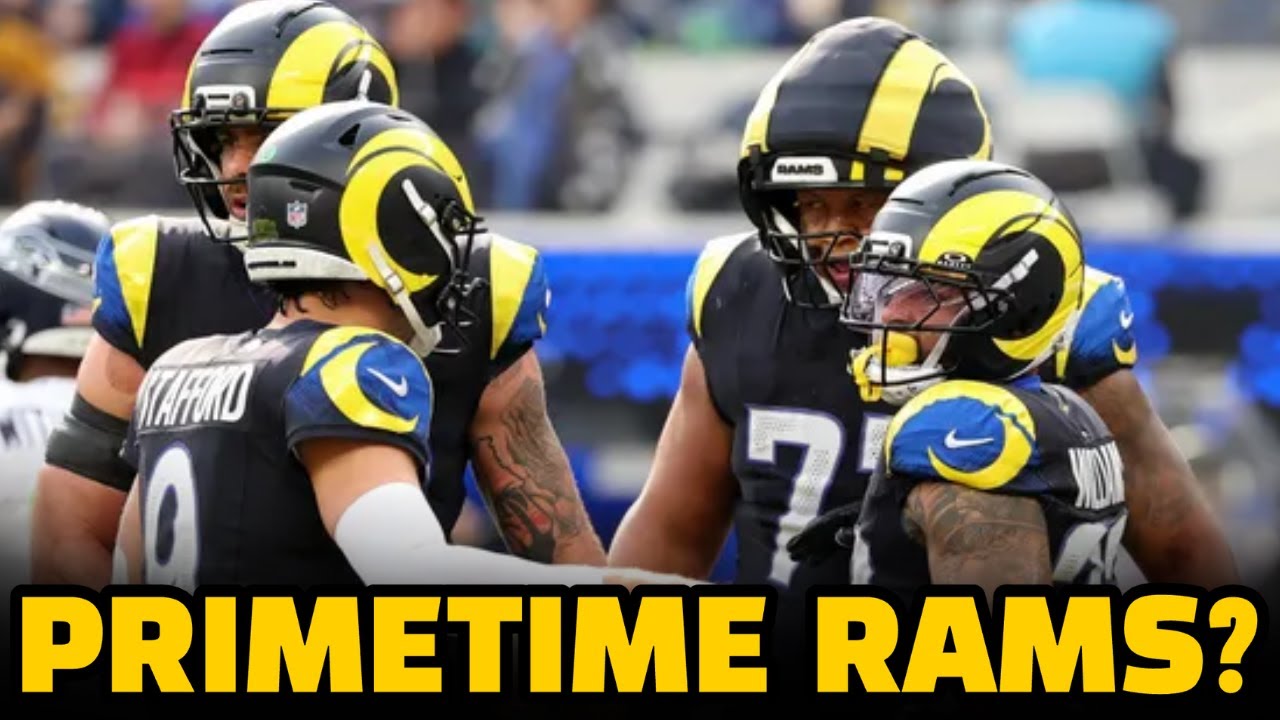 Rams SET to PLAY in SEVEN PRIMETIME GAMES?!?