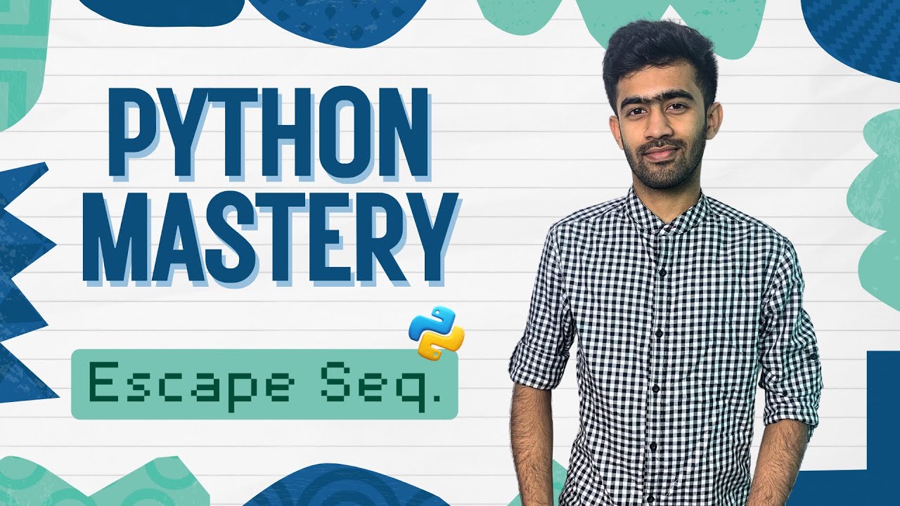 Escape Sequences | Python Mastery Ep-3 | code io - Tamil