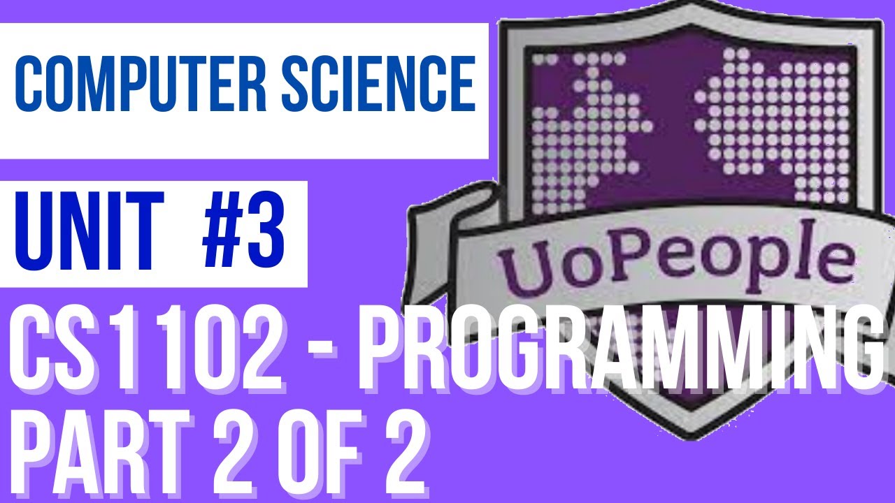 CS1102 Unit 3 programming assignment part2