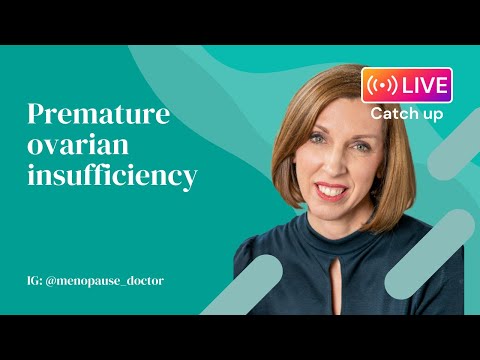 What you need to know about POI (premature ovarian insufficiency) | Dr Louise Newson