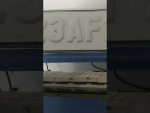 Hsrp number plate printing| #viral #shorts #trending #hsrp