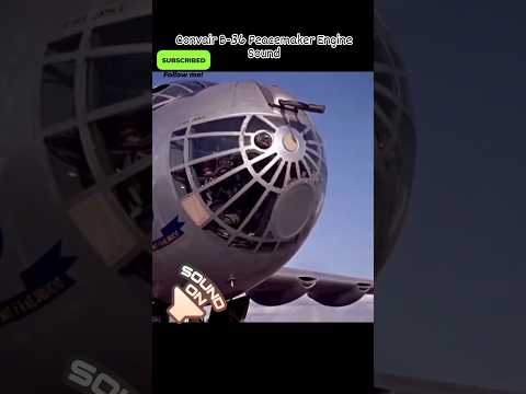 Convair B-36 Peacemaker Engine Sound 🛩️🔥🔥😱 #shorts #peacemaker #aviation #aviationlovers