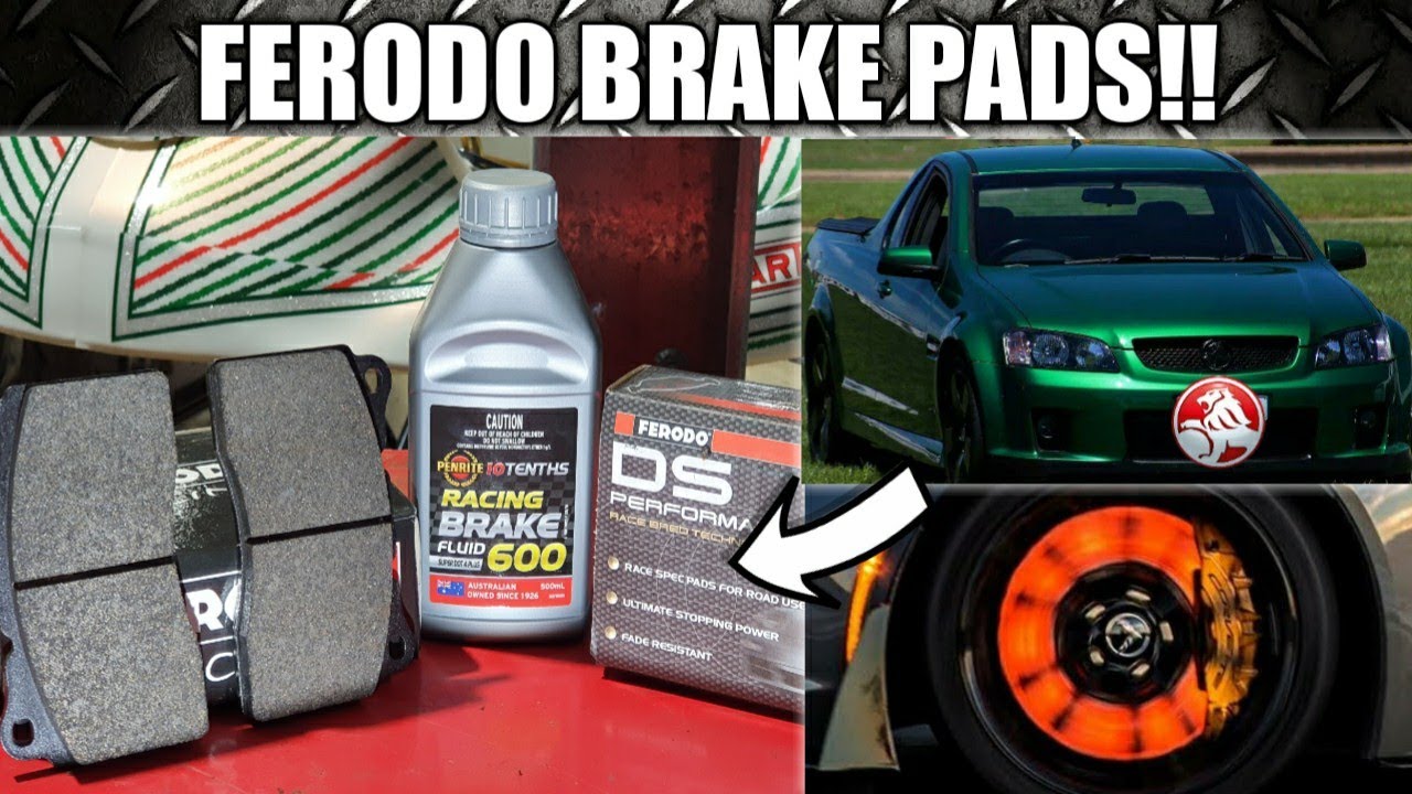 How To Replace Brake Pads | Holden Commodore VE SS Track Ute: Ferodo DS Performance Pads