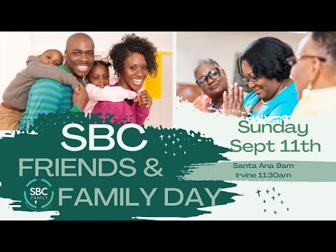 Friends and Family Day is Sunday September 11th!