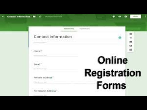 #SMC - Create your First Google Form. (Registration)