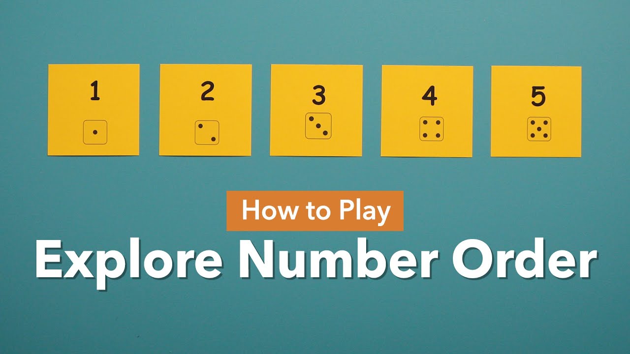 Explore Number Order | Children need practice with number order!