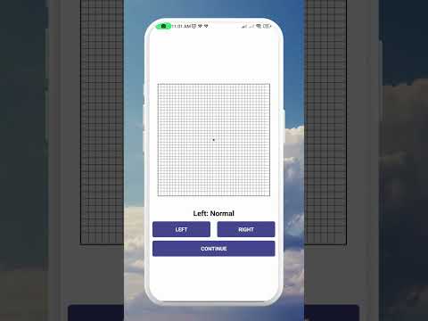 Amsler Grid Test | Free Eye Patient App #shorts