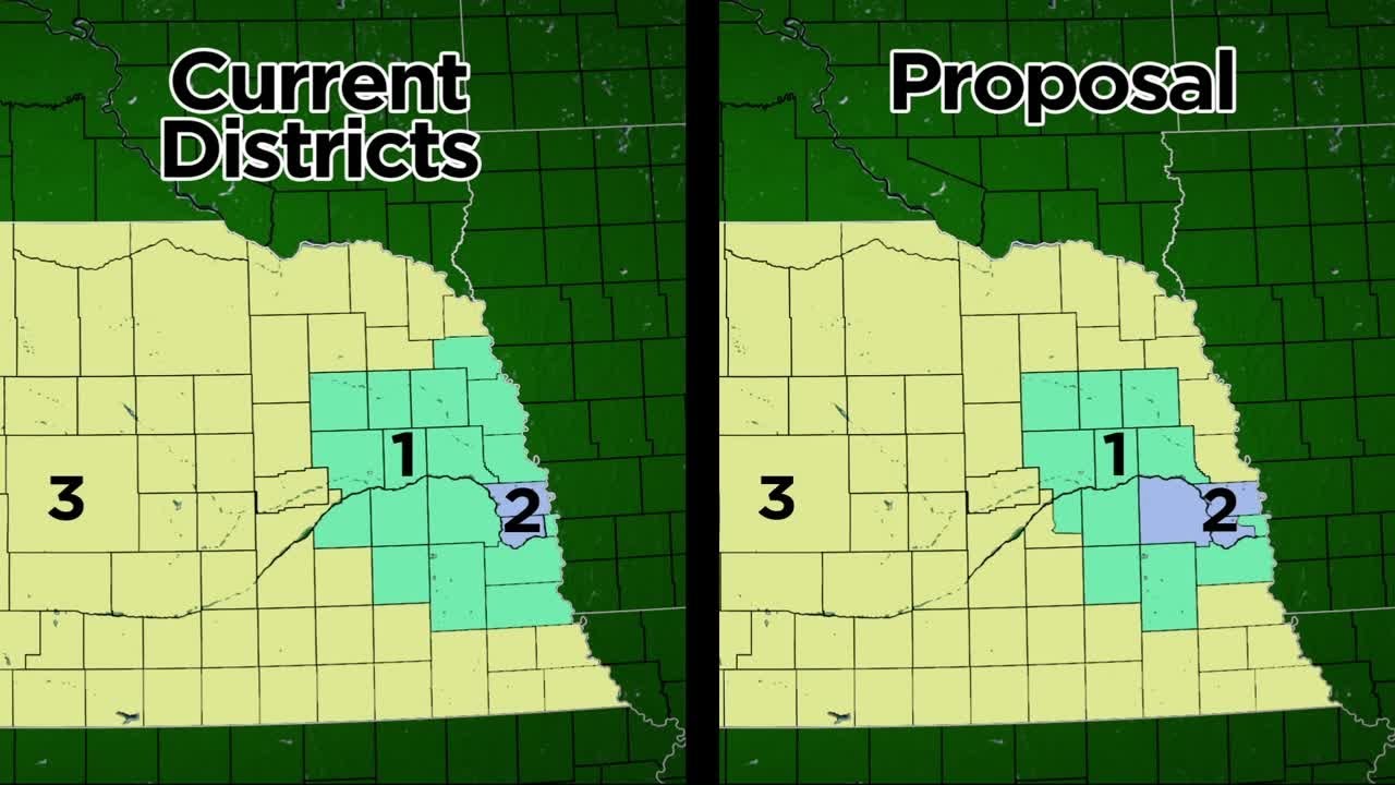 New Nebraska congressional map advances to final vote