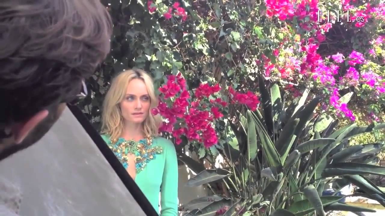 Amber Valletta ~ Elle Spain November 2012