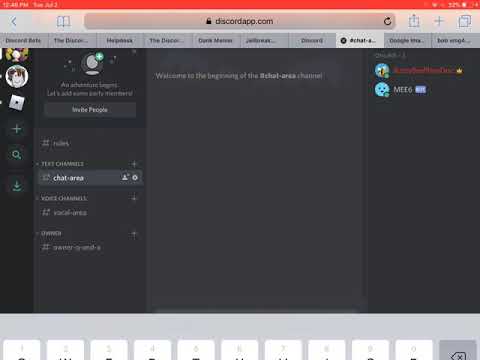 MEE6 the discord bot goes crazy