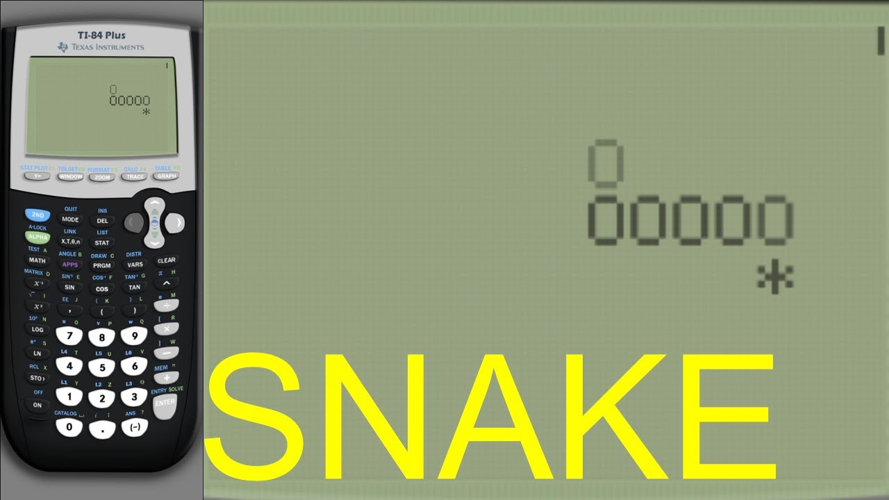 TI-84 - Snake coding tutorial v1.0