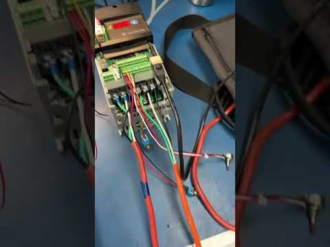Test Run After Repair - Allen Bradley Power flex 40P Drive - 22D-D4P0N104 SER A