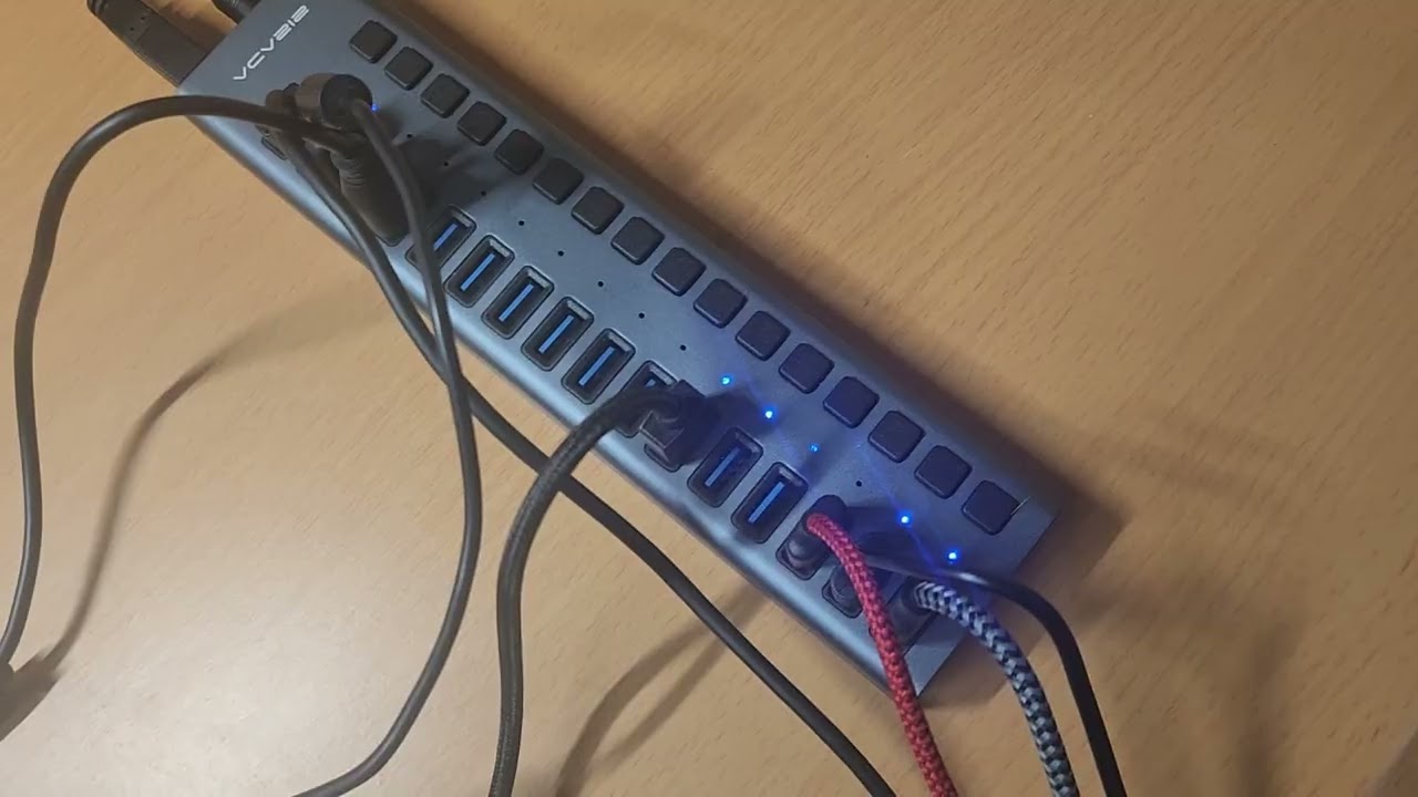 ACASIS 16 Ports USB 3.1 Hub with 10Gbps Data Speed