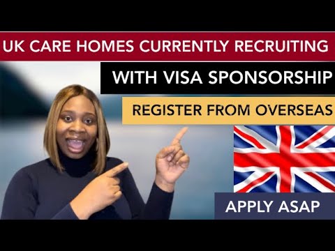Uk CARE HOME CURRENTLY RECRUITING/CARE JOBS WITH VISA SPONSORSHIP APPLY AND REGISTER FROM OVERSEAS