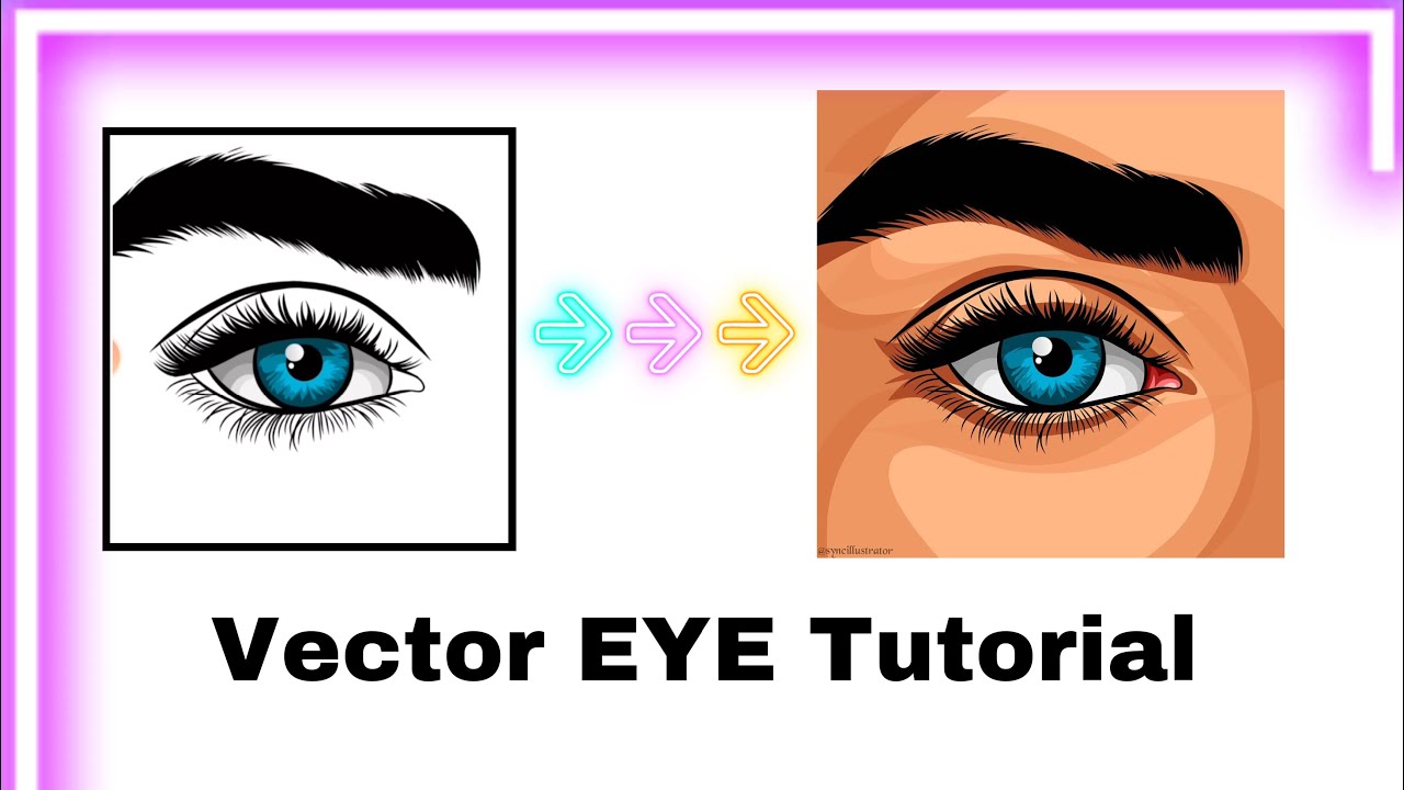 VECTOR Eye TUTORIAL | SYNC Illustrator