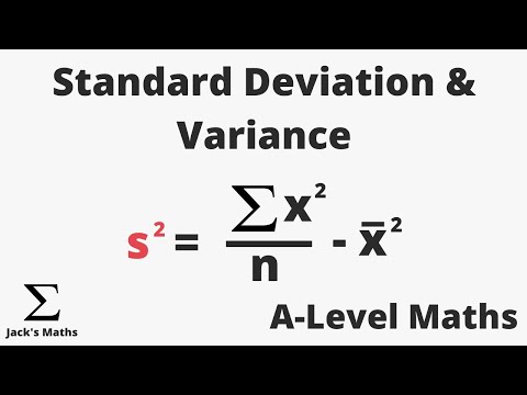 Variance and Standard Deviation | A-Level Maths (Statistics)