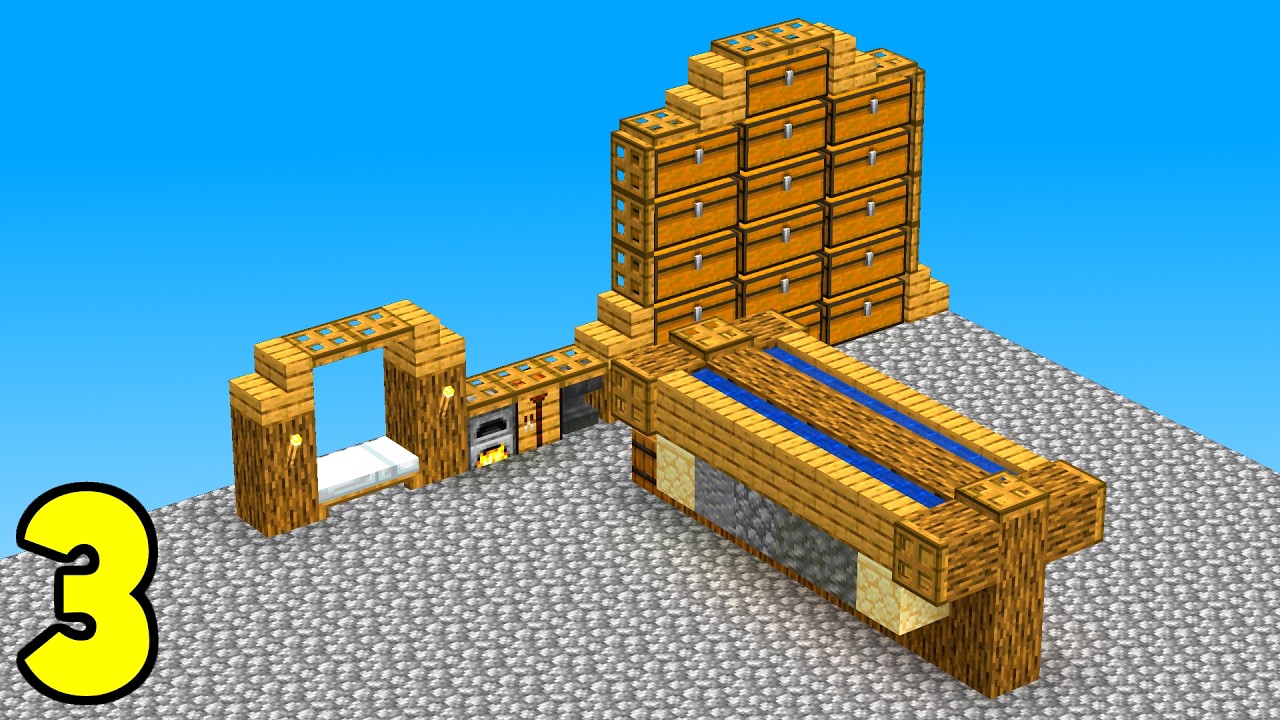 The Big Move | Minecraft Skyblock Episode 3 (Java & Bedrock Server IP)