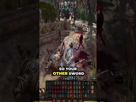 Great sword to dual wield in #bg3 #shorts