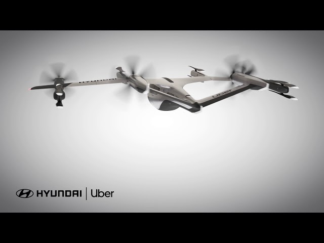 Hyundai reveals the flying car it's making for Uber's air taxi