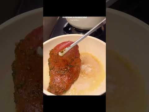 butter alfredo fettuccine non veg pasta noodles#food #foodie #india #youtubeshorts #love #foodlover