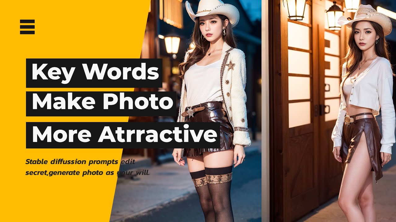 The Key Words Make Your Stable Diffusion Photo More Attractive /4k Ai Art/Prompts secret/AI girls