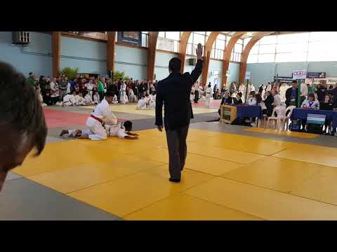 Ifeanyi Oguejiofor Championnats de France de judo 2019 à Jurancon
