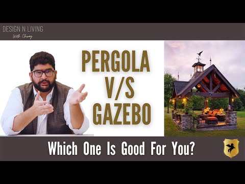 Pergola vs Gazebo | What Should You Choose - Pergola or a Gazebo?