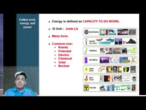 Grade 8 Work, power, and Energy