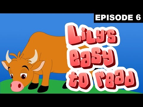 A Cow And A Donkey - Reading Practice for Kids  - Rebus Stories - Lily's Easy To Read -  Episode 6