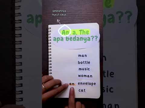 #shorts A, AN, THE, fungsinya apa yah dalam kalimat? #youtubeshort #viralvideo