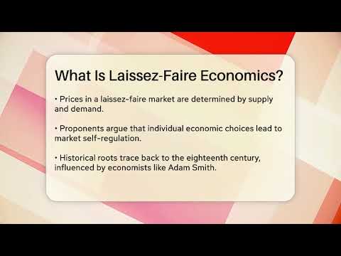 What Is Laissez-Faire Economics? - The Right Politics