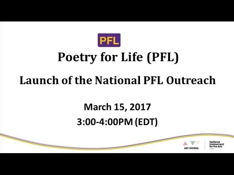 Poetry for Life Webinar