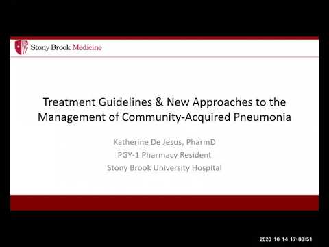CE: Treatment Guidelines & New Approaches to the Management of Community-Acquired Pneumonia