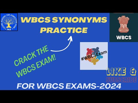 #Wbcs Synonyms Practice: Master Previous Year Questions for Exam Success! #synonyms #face_contai
