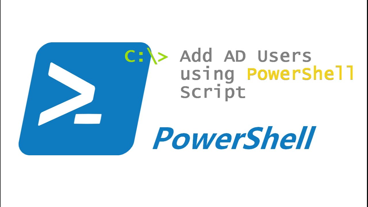 Create User Accounts with PowerShell | Automate User Entry with Script