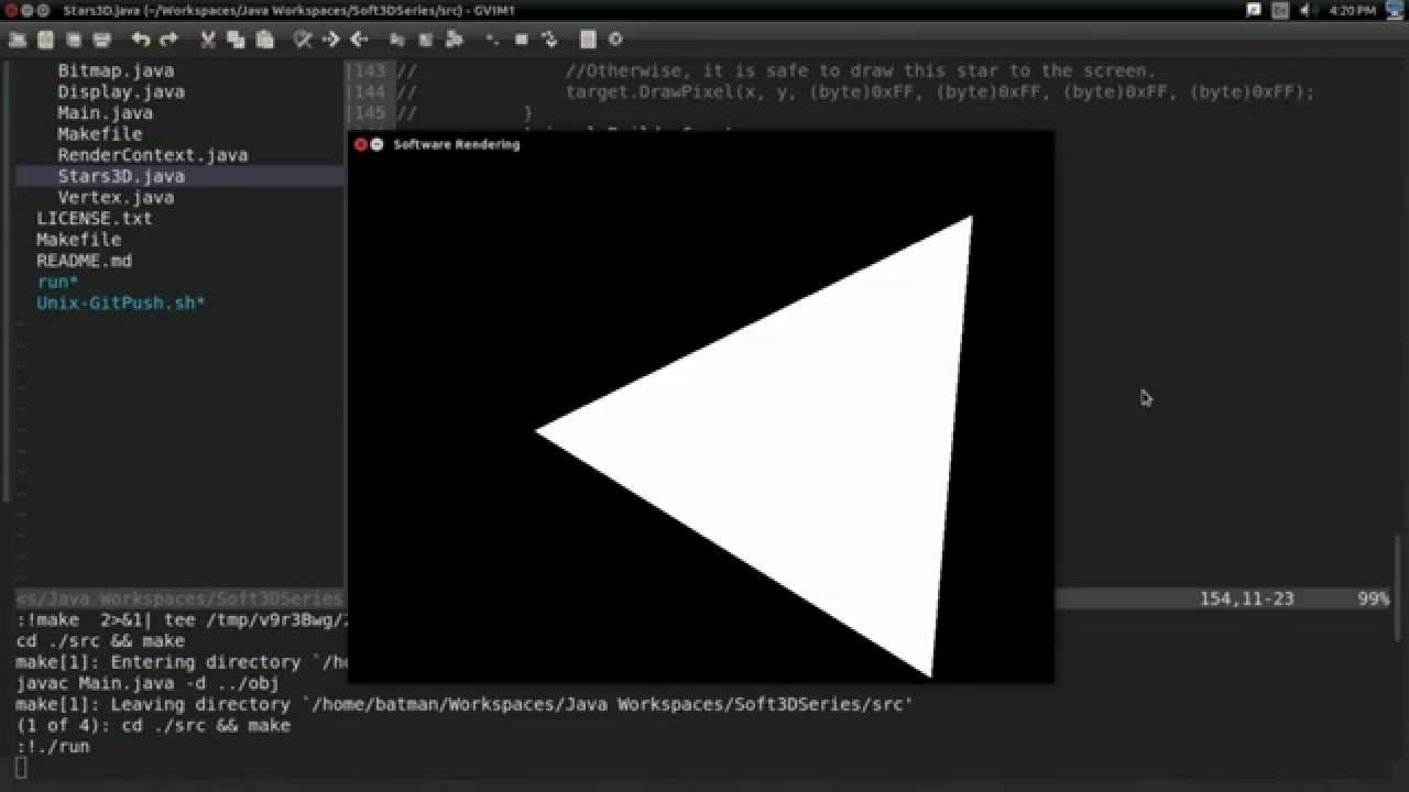 #8 3D Software Rendering Tutorial: Generic Triangles