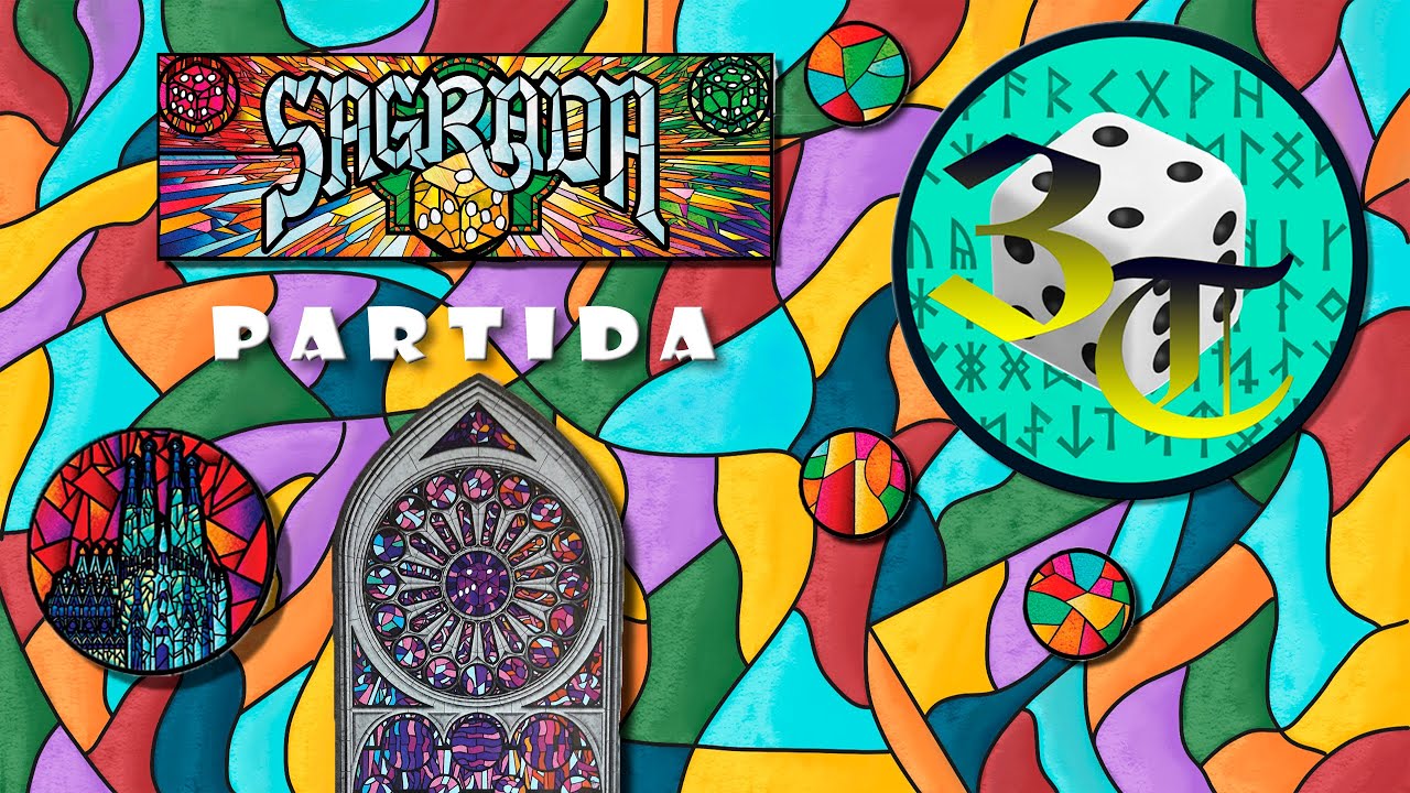 SAGRADA: PARTIDA EN SOLITARIO | TRES TURNOS #SAGRADA