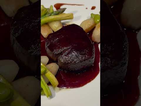 Now that's a good looking meal! The Greenhouse Restaurant in Washington DC